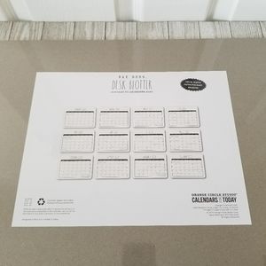 Rae Dunn | Office | Rae Dunn 220 Large Desk Calendar Blotter | Poshmark